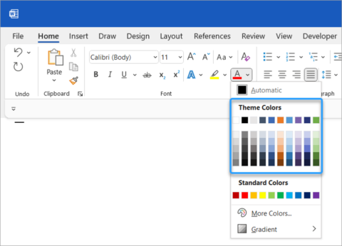 Customize Color Themes in Microsoft Word, Excel & Powerpoint