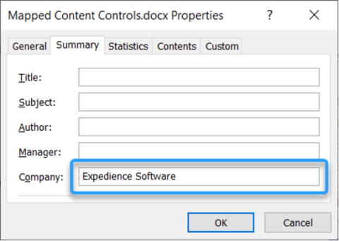 How to Remove Content Controls & Manage Document Properties